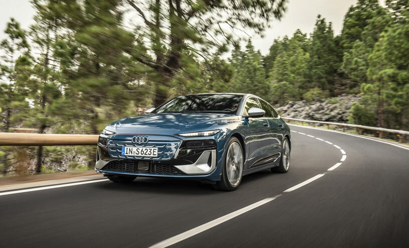 0.21Cd 超低風阻、756 公里續航力，Audi A6 e-tron 純電四門跑房車 275 萬元起開放預售::DDCAR 電動車